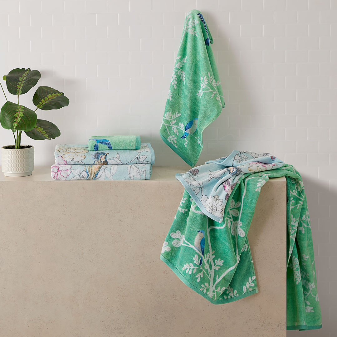 Shop Secret Garden Towel Online | Bed Bath N' Table