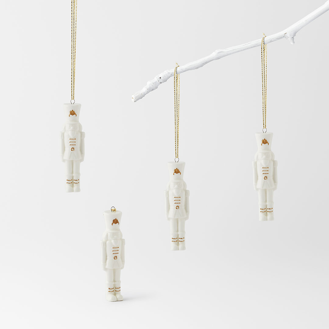 Shop Porcelain Nutcracker Decoration Set of 4 Online | Bed Bath N' Table