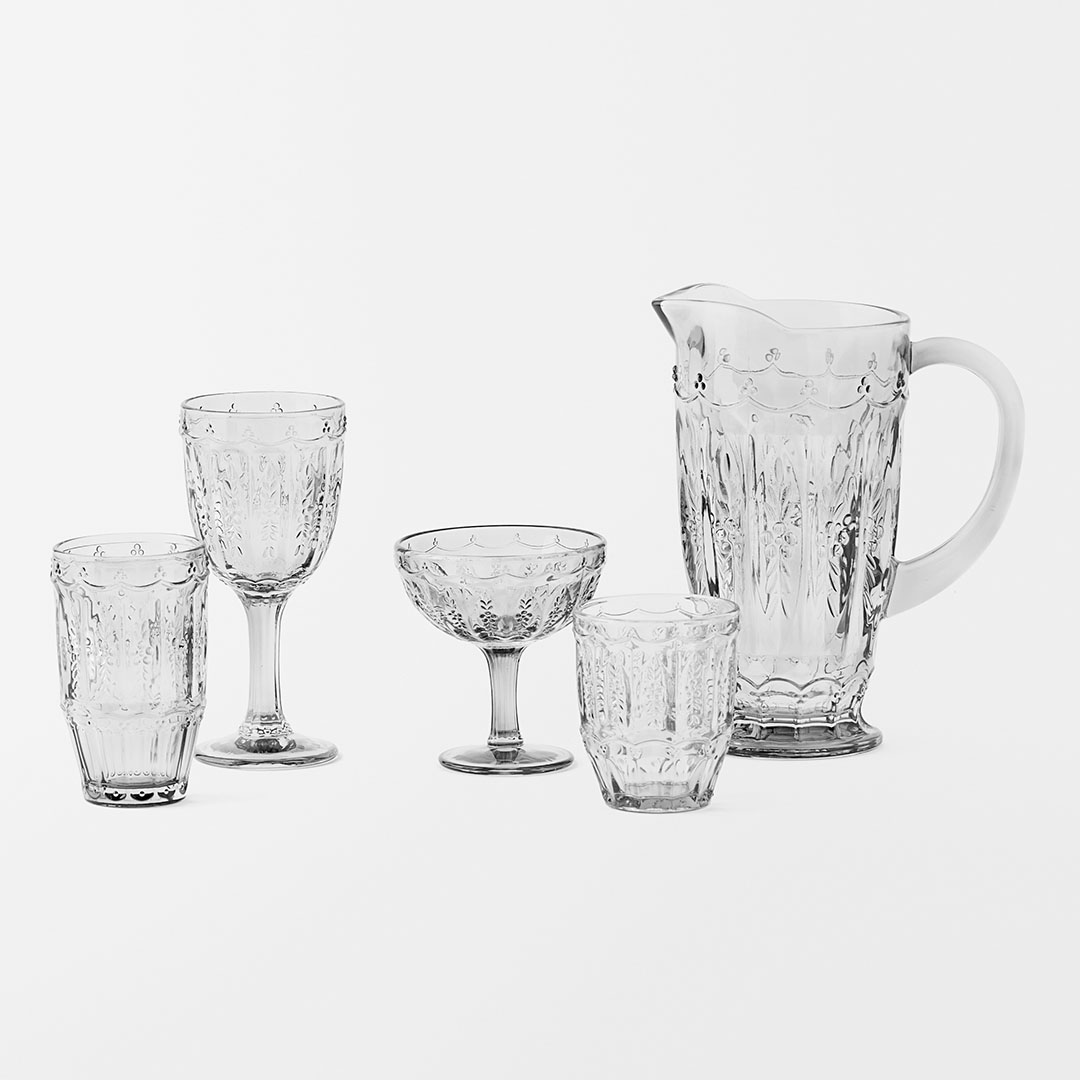 Shop Cosette Drinkware - Clear Online | Bed Bath N' Table