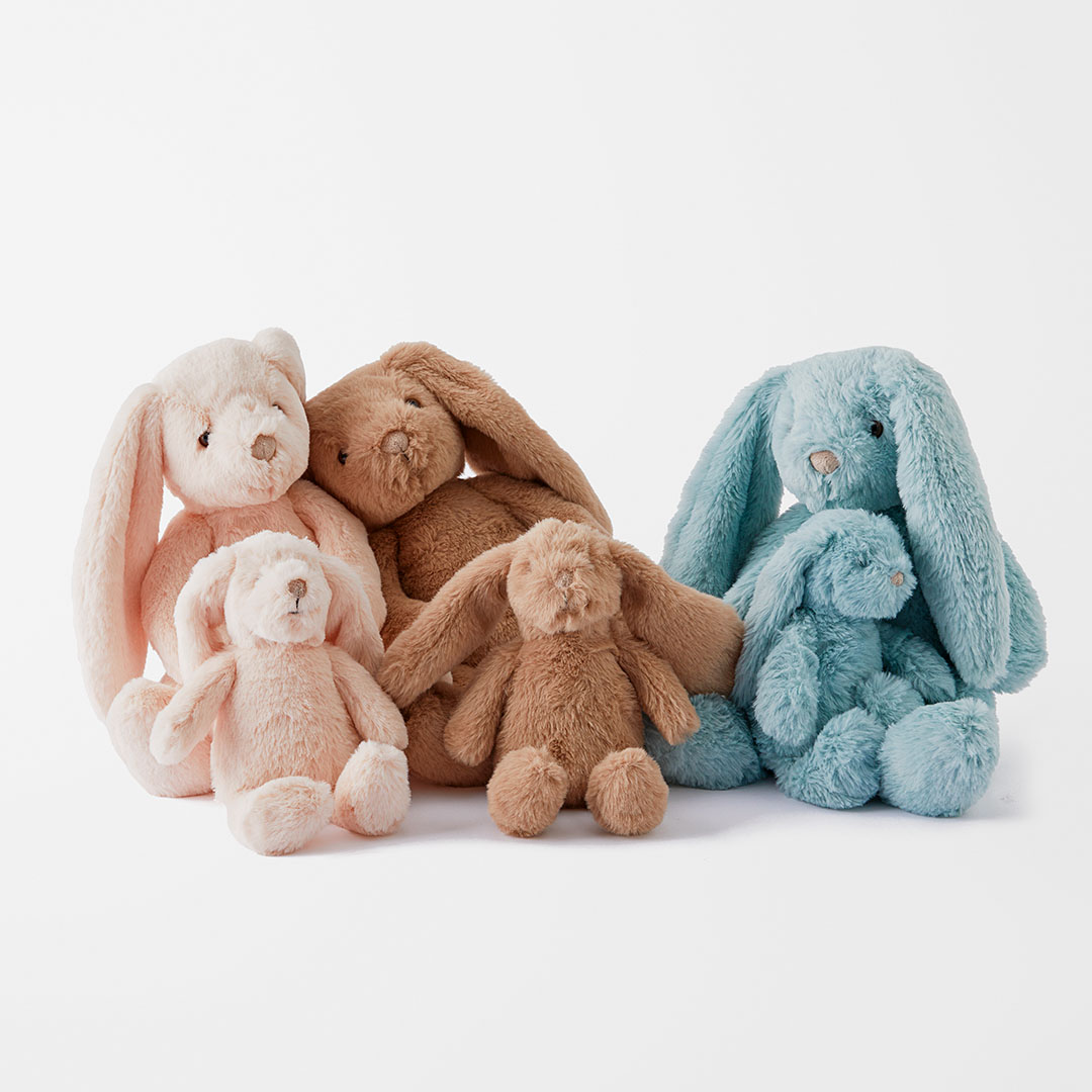 Shop Bobbie Plush Bunny Large - Chocolate Online | Bed Bath N' Table