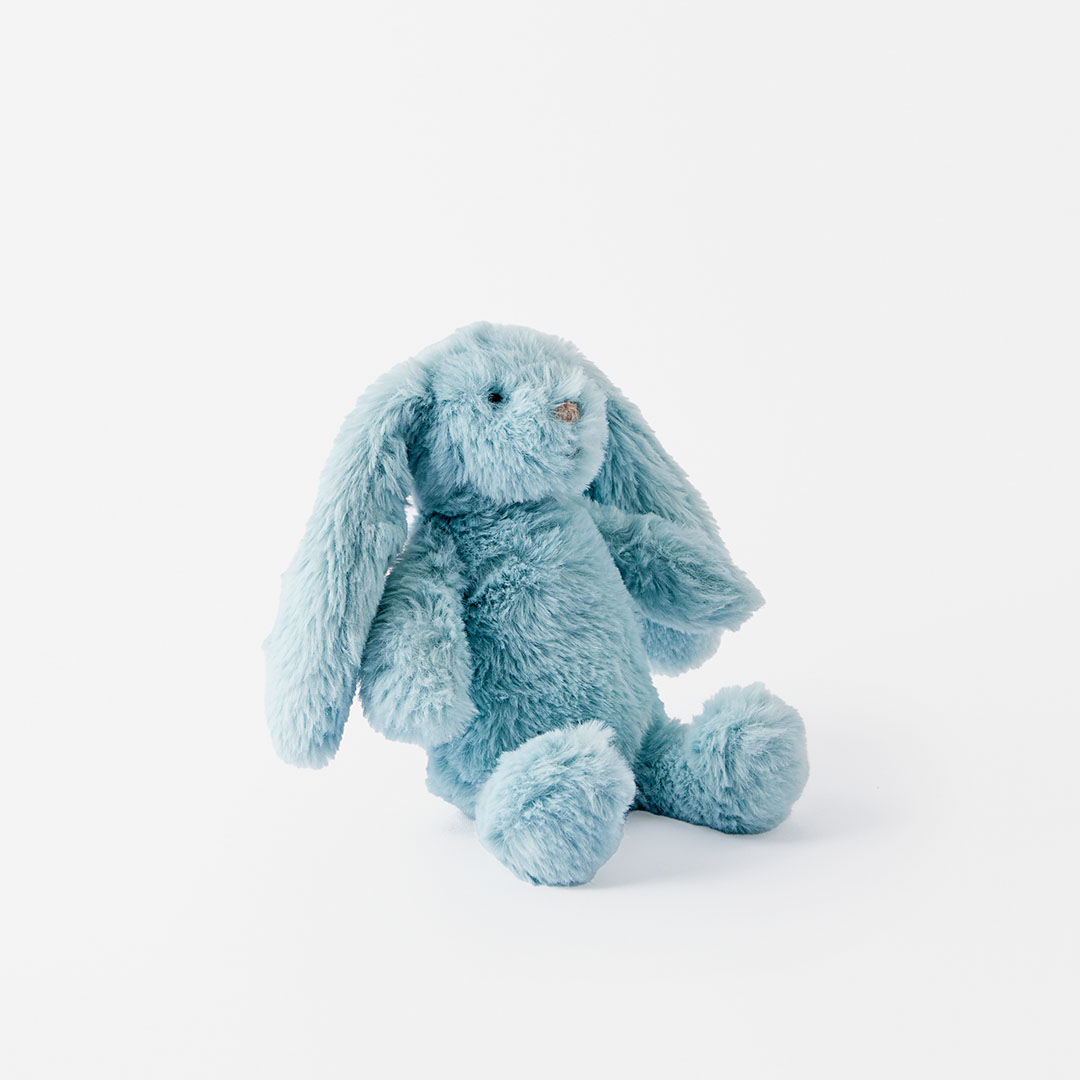 Shop Bobbie Plush Bunny Small - Light Blue Online | Bed Bath N' Table