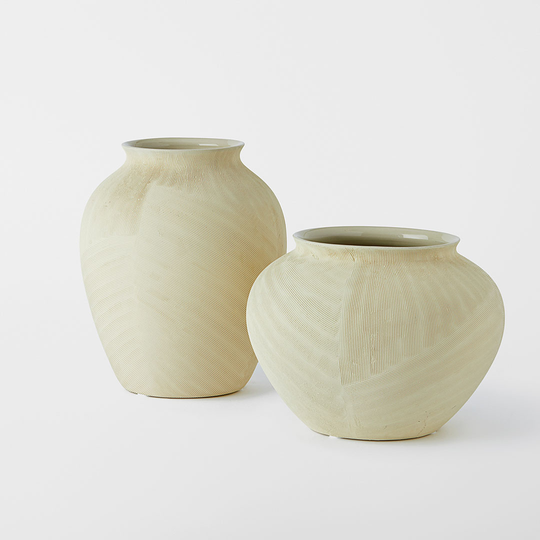 Shop Chelsea Vase Tall - Sand Online |Bed Bath N' Table