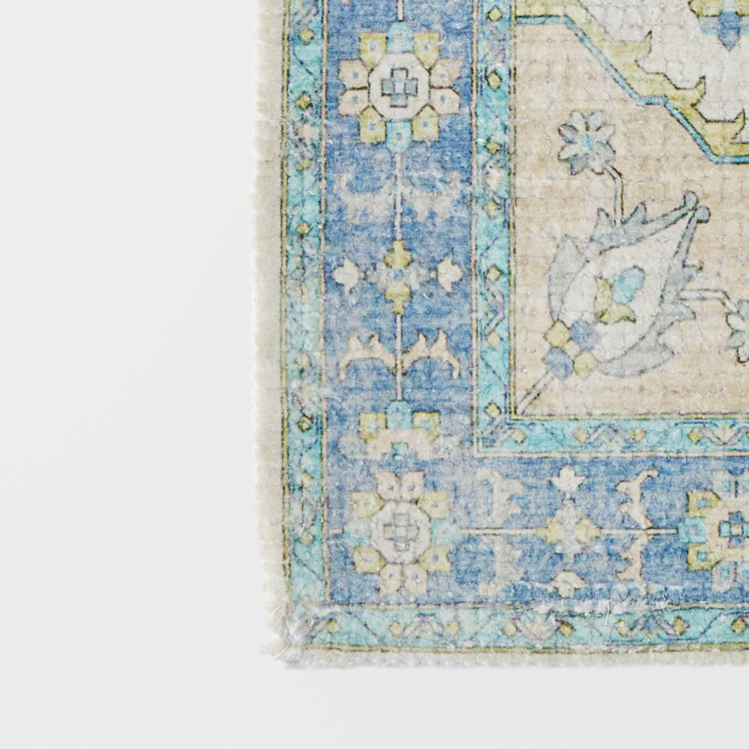 Shop Luzern Contour Mat - Blue Online | Bed Bath N' Table