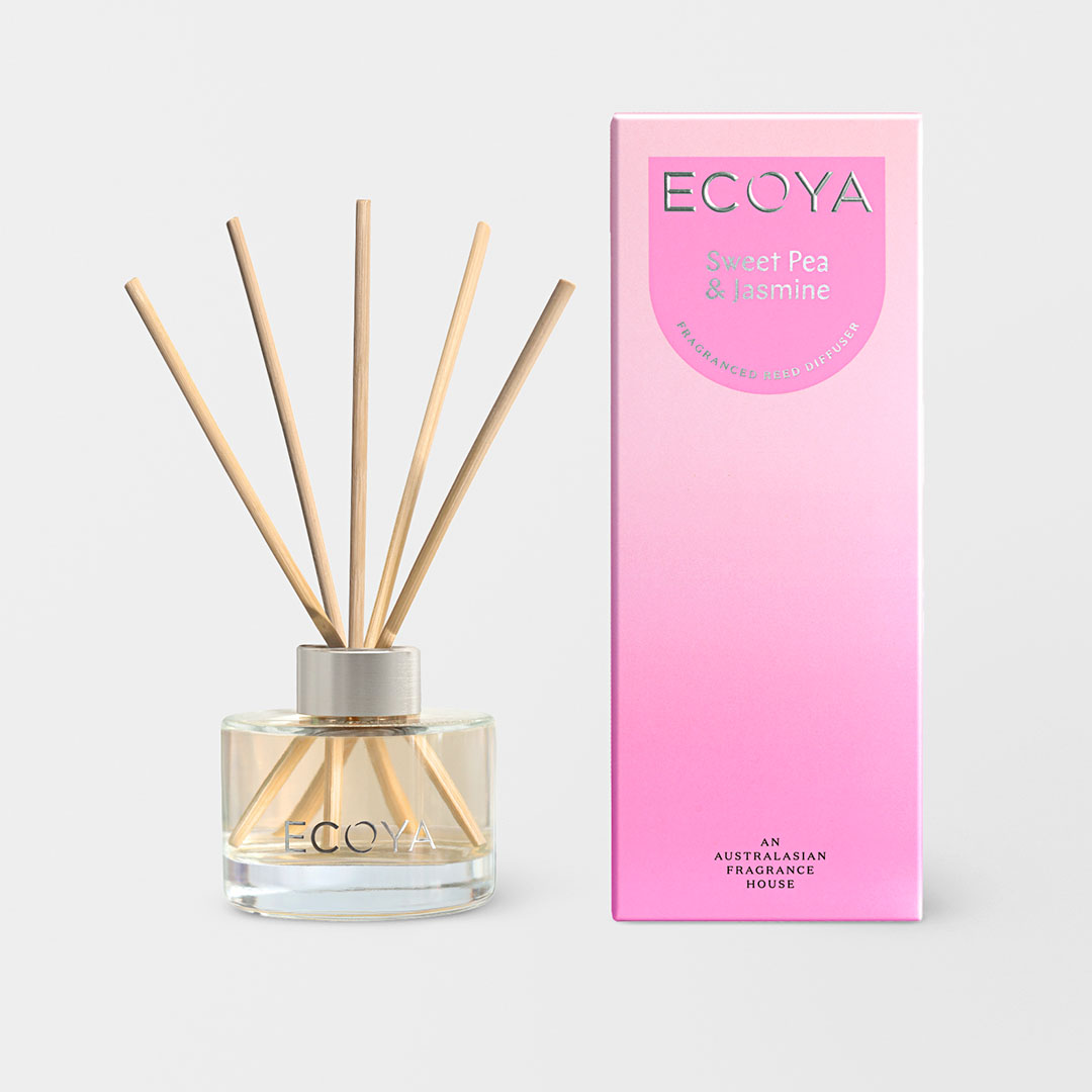 Ecoya Mini Reed Diffuser - Sweet Pea & Jasmine | Bed Bath N' Table