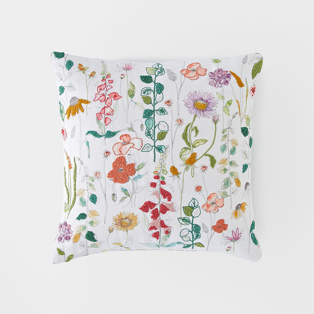 Shop Blossom Cushion - Multi Online | Bed Bath N' Table