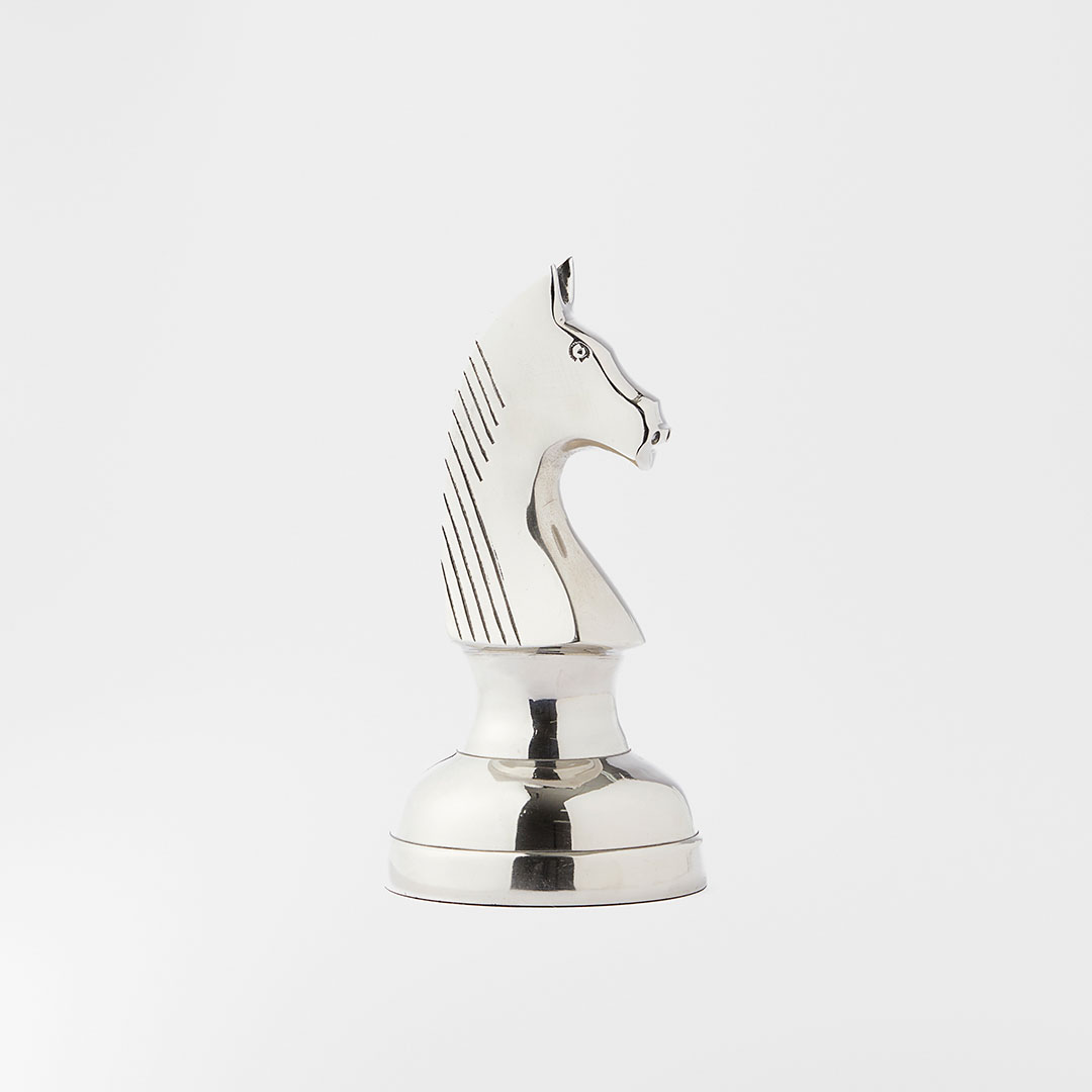 Shop Knight Chess Piece Metal Online |Bed Bath N' Table