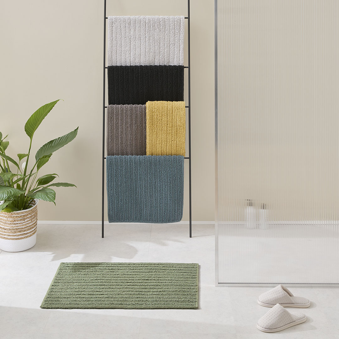 Buy Devon Bath Mat - Khaki Online | Bed Bath N' Table