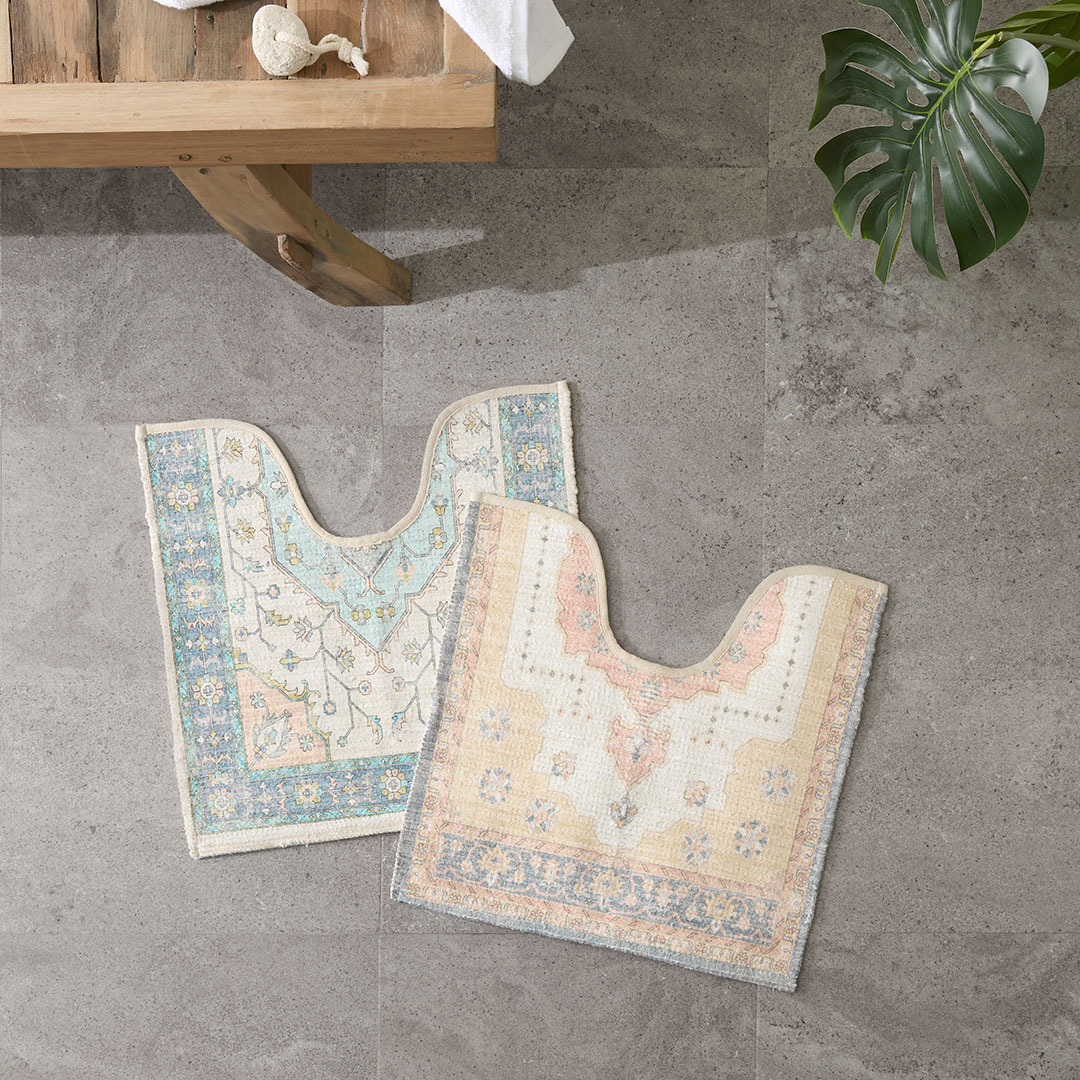 Shop Luzern Contour Mat - Clay Online | Bed Bath N' Table