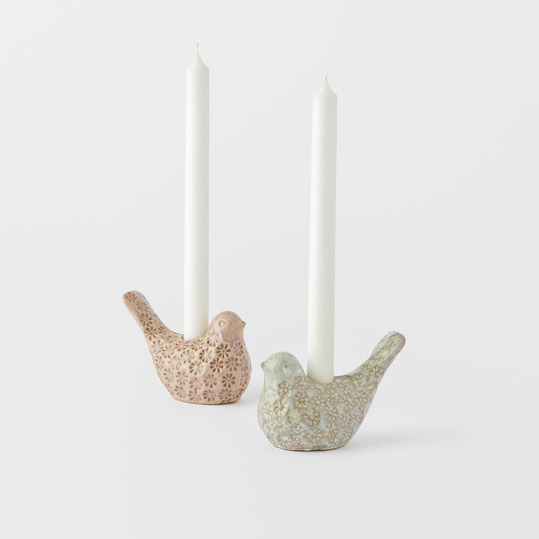 Shop Bird Candle - Blue Online | Bed Bath N' Table