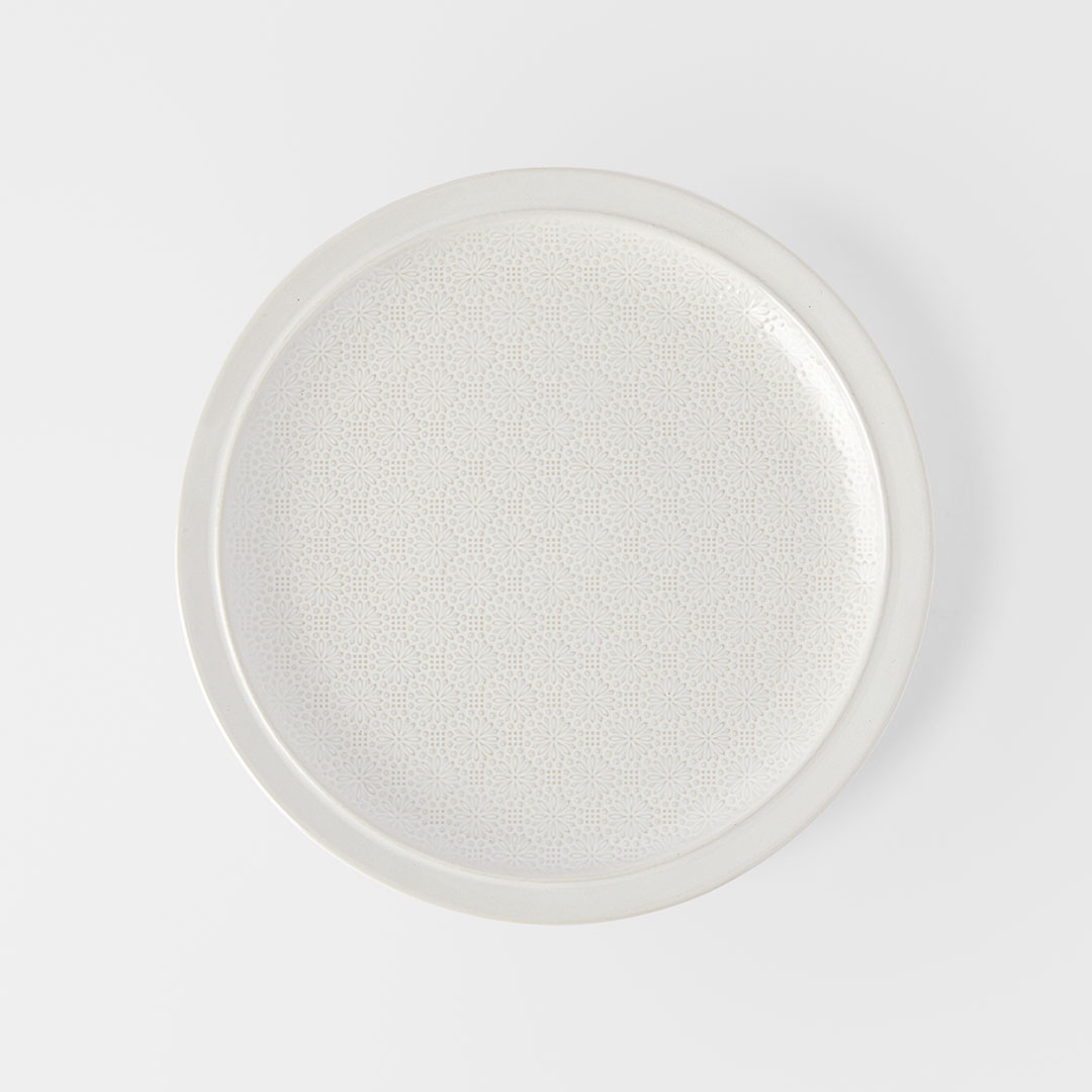 Shop Auburn Dinner Plate - White Online | Bed Bath N' Table