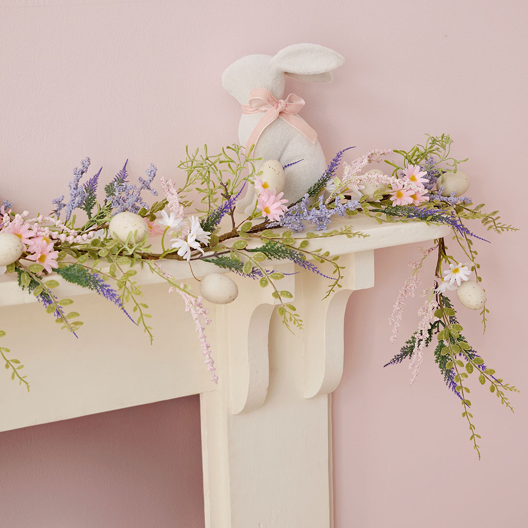 Shop Large Fuzzy Bunny With Ribbon Online | Bed Bath N' Table