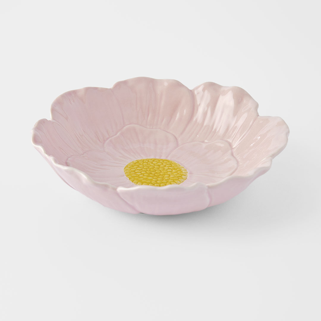 Shop Poppy Flower Bowl - Light Pink Online | Bed Bath N' Table