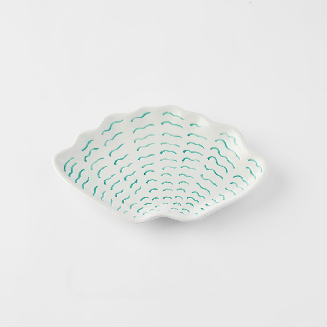 Shop Shell Ceramic Plate Online |Bed Bath N' Table