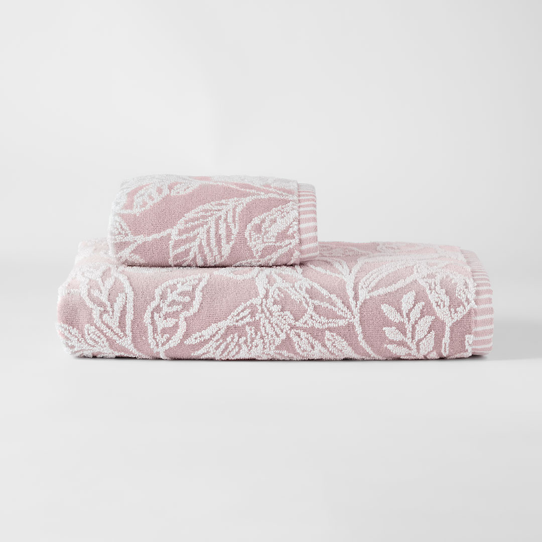 Shop Birdsong Towel - Dusty Rose Online | Bed Bath N' Table