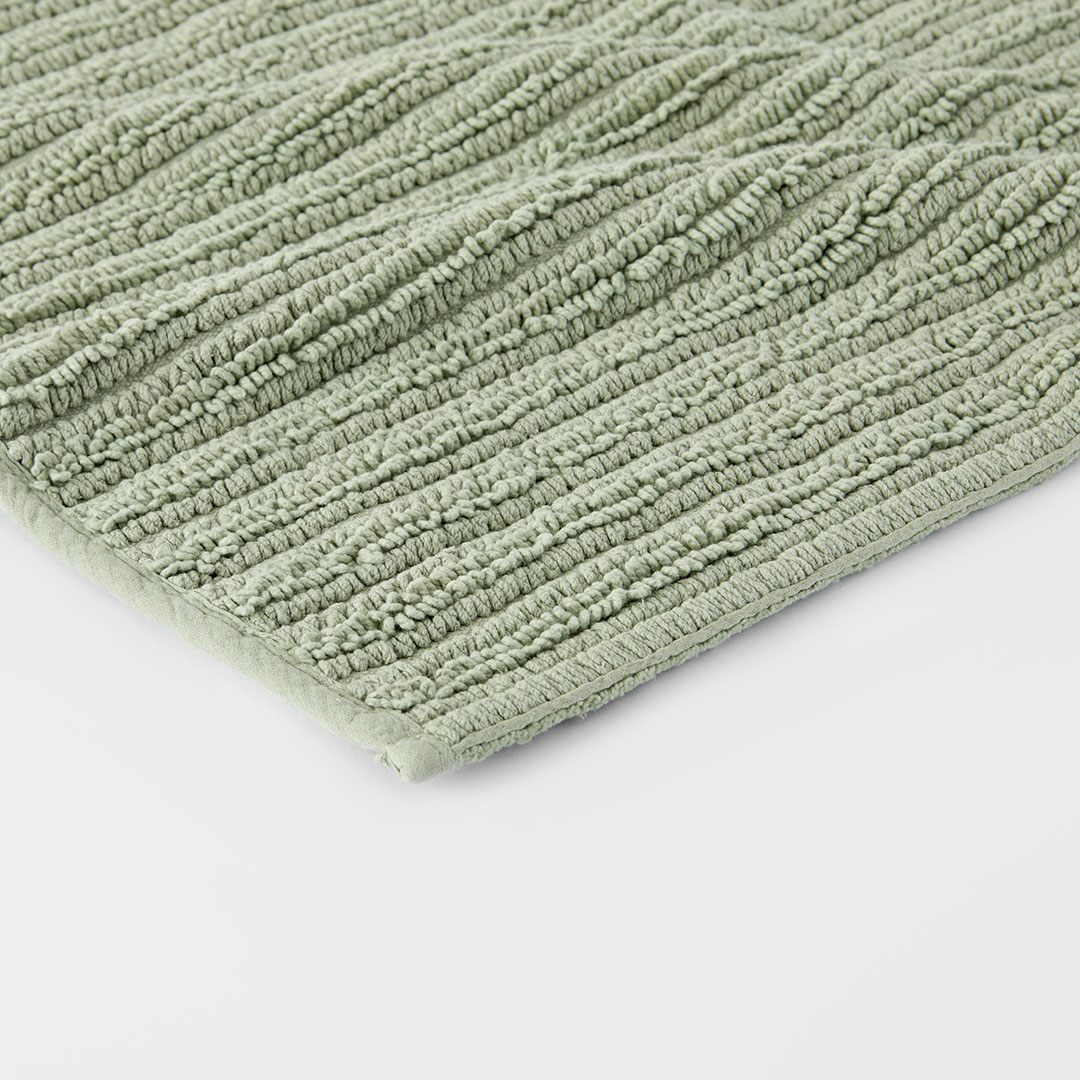Shop Devon Bath Mat - Mineral Green Online | Bed Bath N' Table