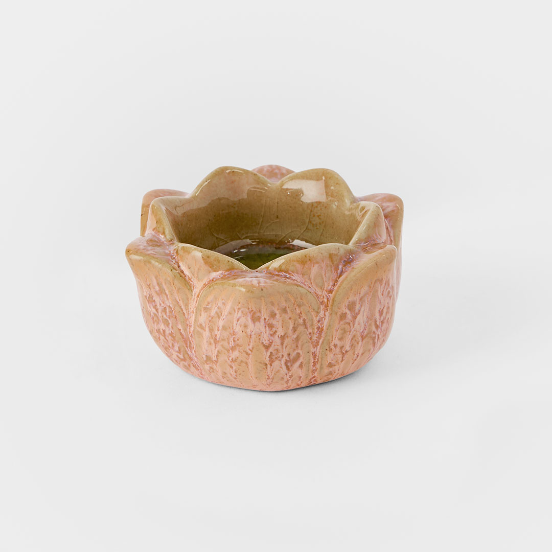 Shop Petal Tea Light Holder - Pink Online | Bed Bath N' Table