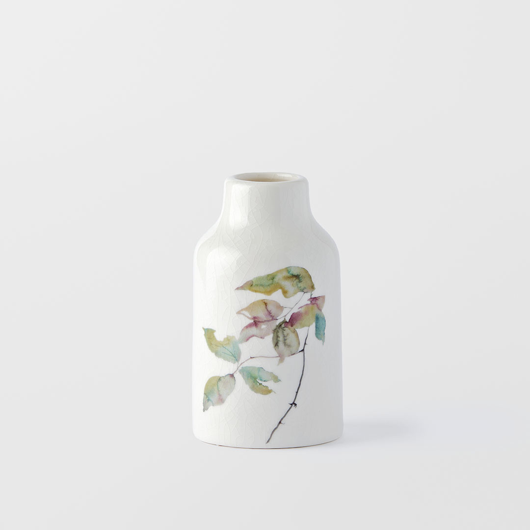 Shop Autumn Leaf Ceramic Vase Medium Online | Bed Bath N' Table