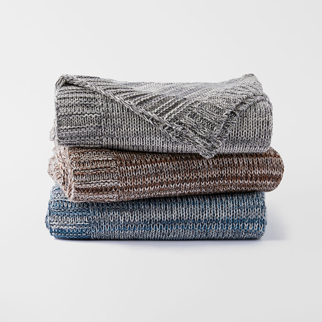 Shop Moss Ombre Throw - Clay Online | Bed Bath N' Table