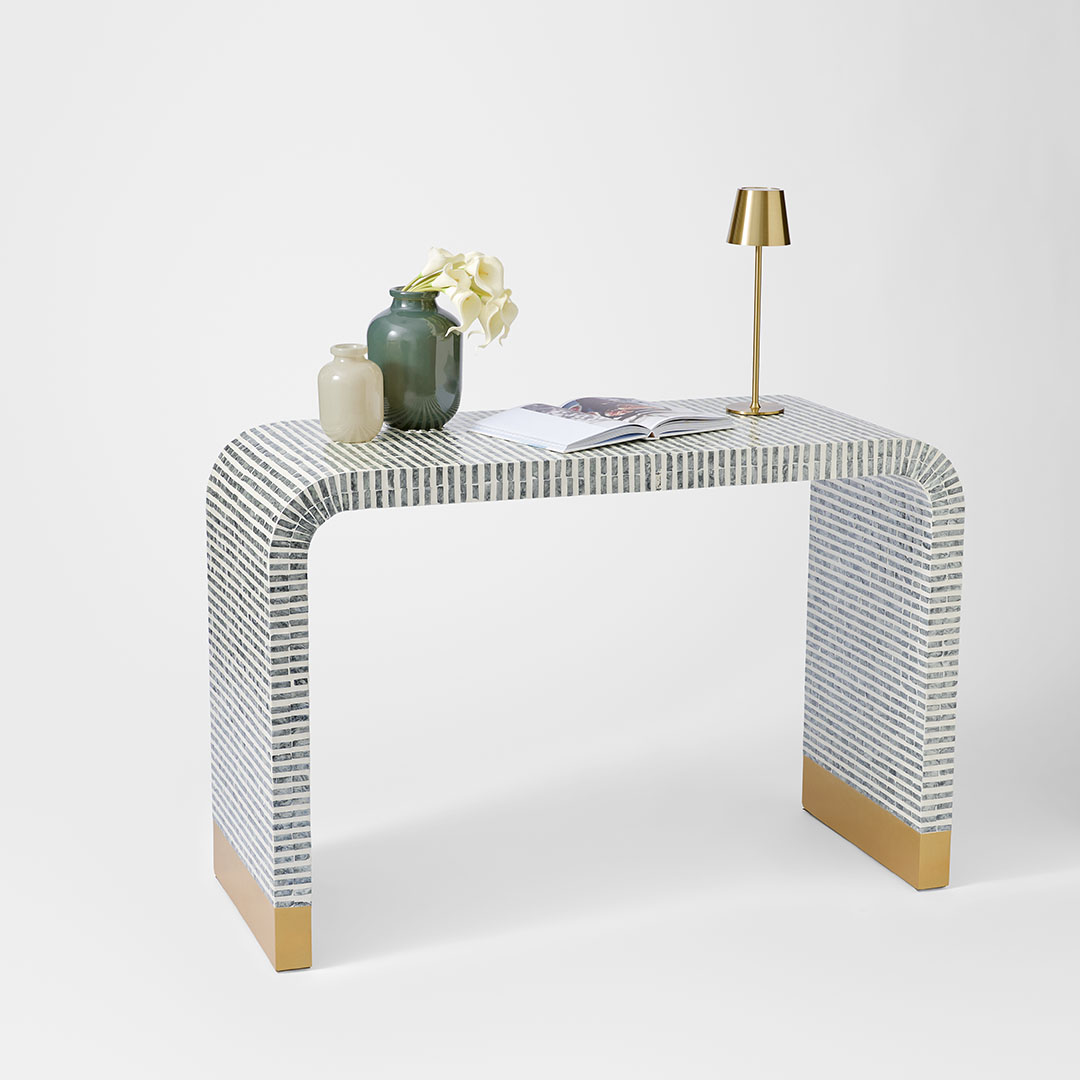 Shop Ellery Inlay Console Table Online | Bed Bath N' Table