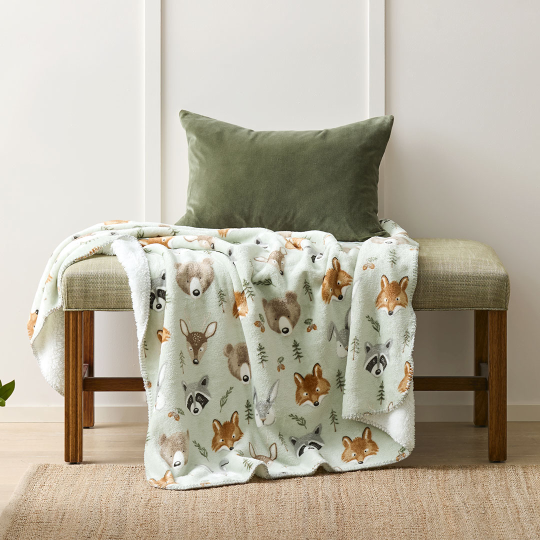 Shop Lindale Sherpa Throw Online | Bed Bath N' Table