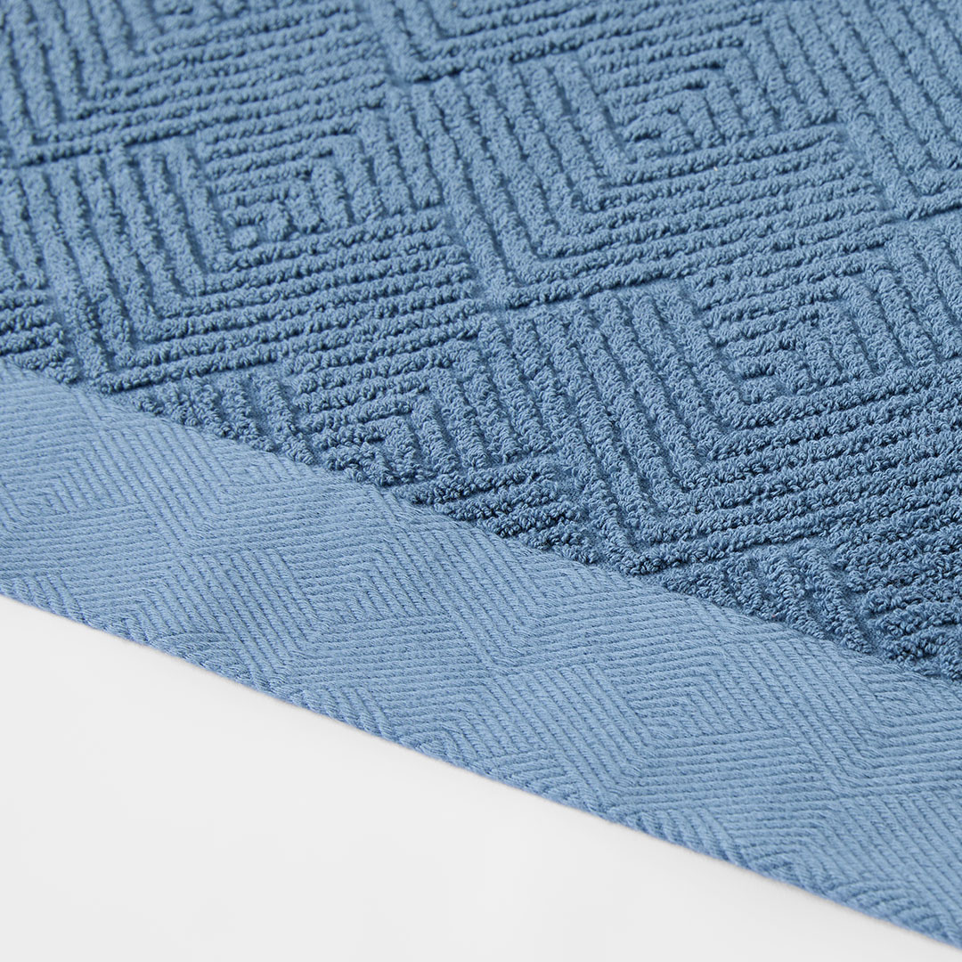 Shop Kinsley Towel - Steel Blue Online | Bed Bath N' Table