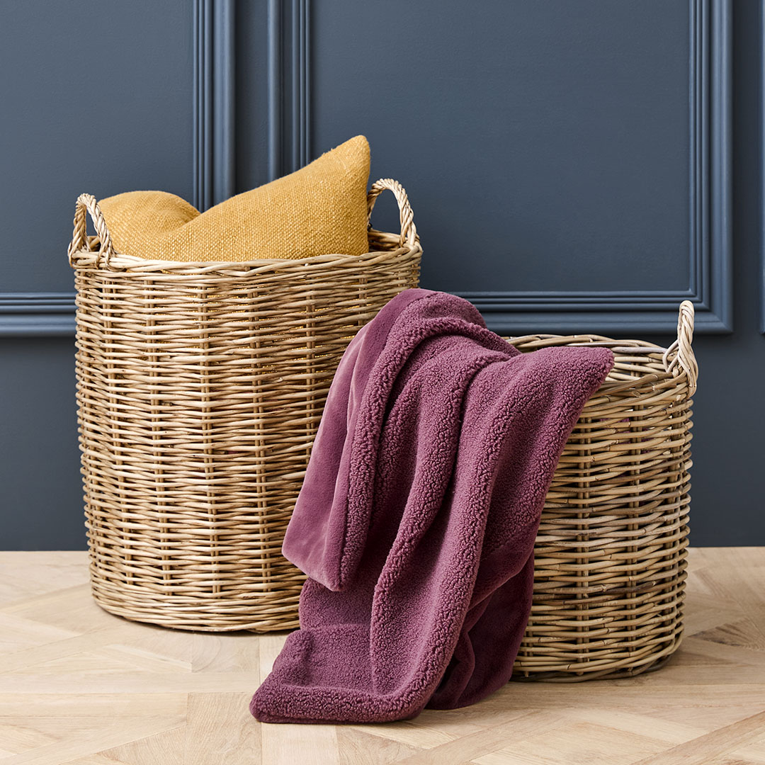 Shop Aspen Throw - Plum Online | Bed Bath N' Table