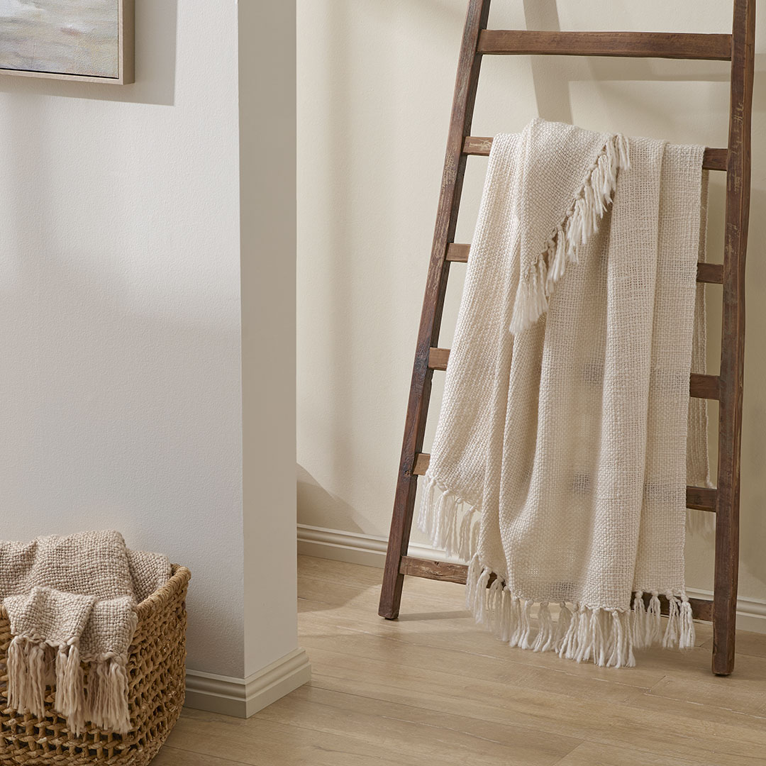 Buy Cambridge Throw - Cream Online | Bed Bath N' Table
