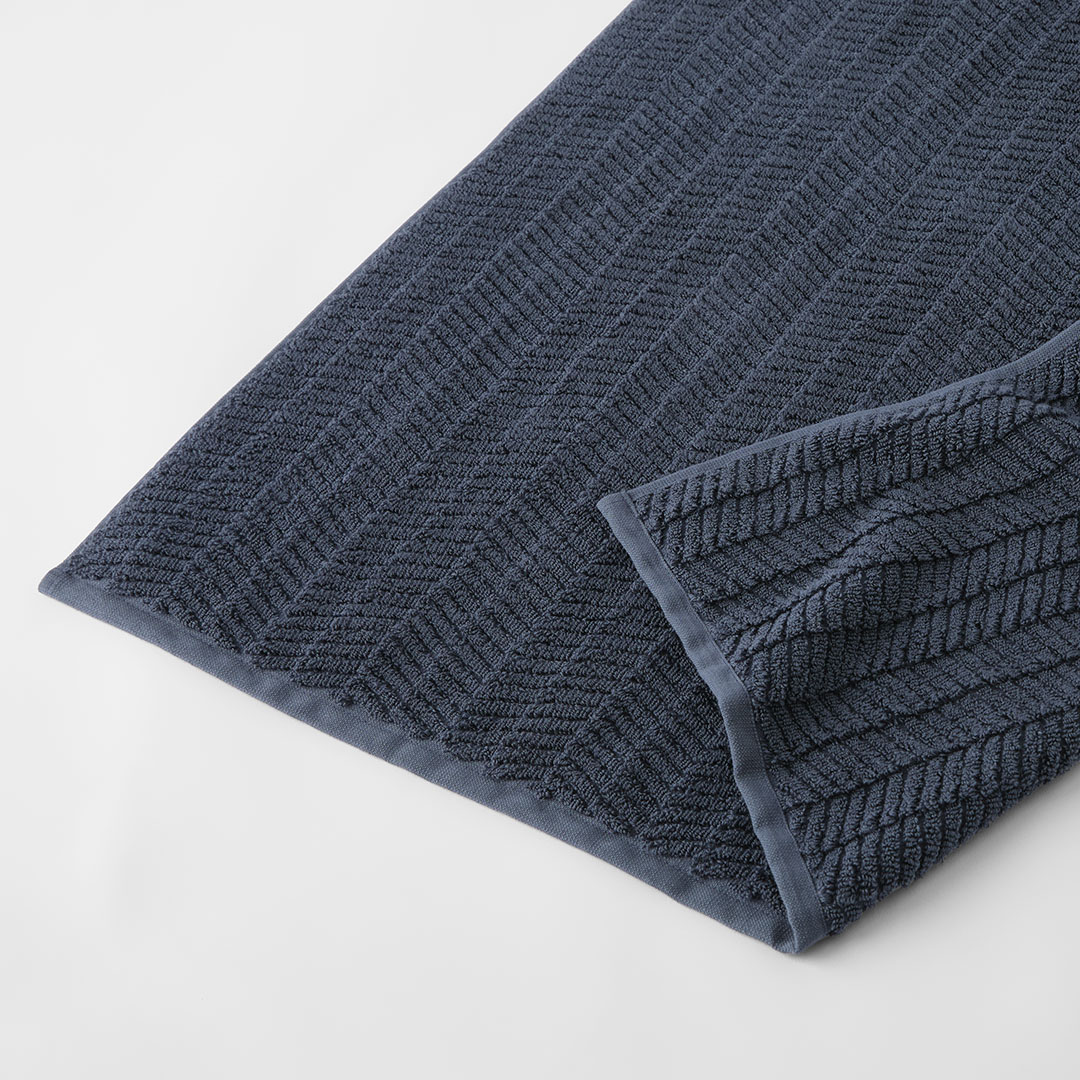 Shop Devon Towel - Navy Online | Bed Bath N' Table