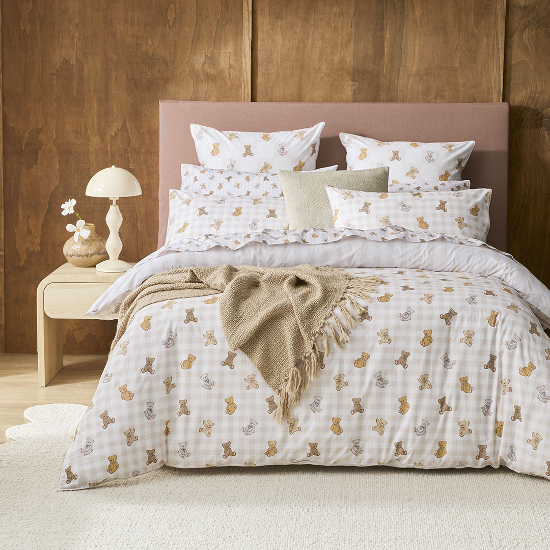 Shop Cuddly Bear Quilt Cover Online|Bed Bath N' Table