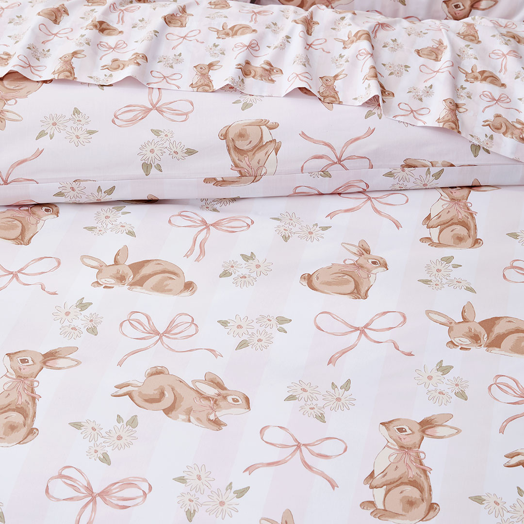 Shop Bunny Bow Quilt Cover Online|Bed Bath N' Table