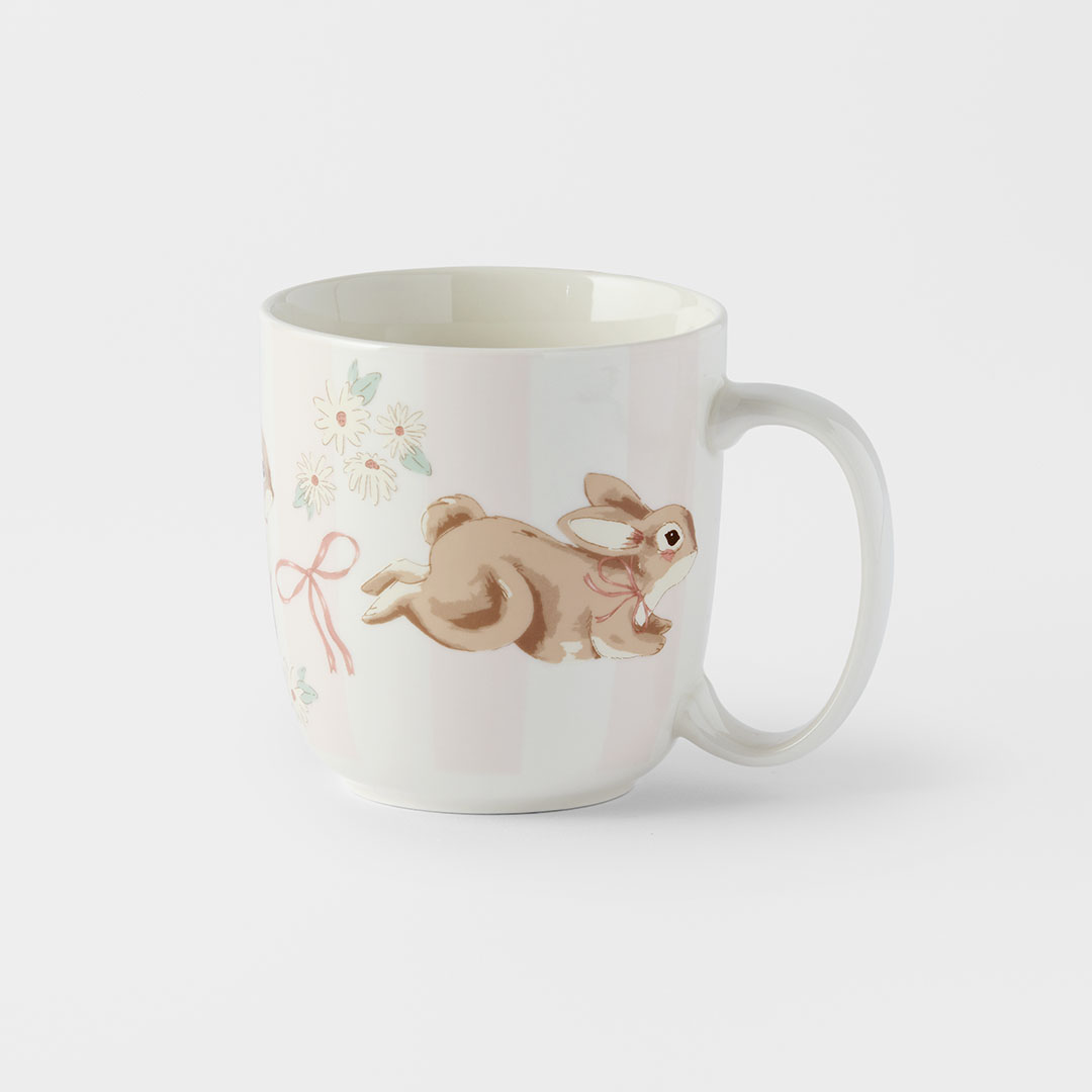 Shop Bunny Bow Barker Mug Online | Bed Bath N' Table