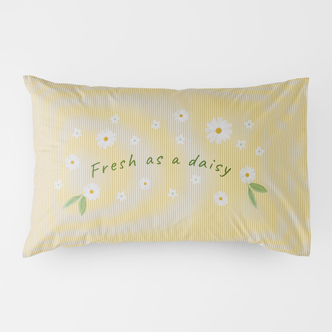 Shop Fresh As A Daisy Standard Pillowcase Each Online | Bed Bath N' Table