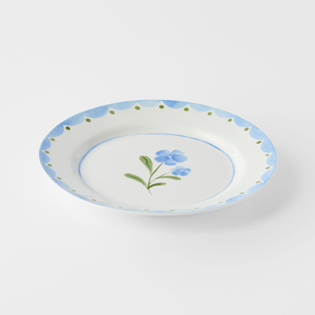 Shop Matilda Side Plate - Blue/Green Online | Bed Bath N' Table
