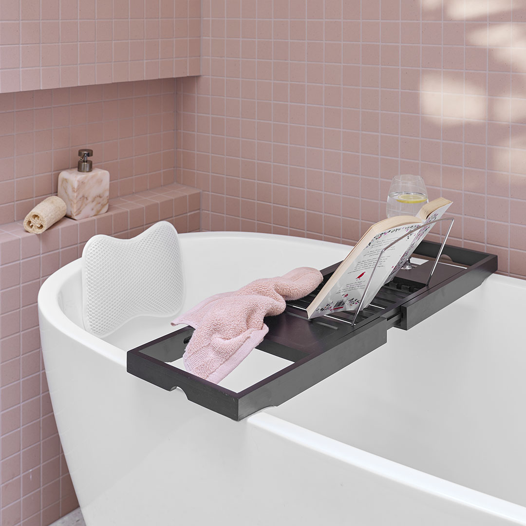 Shop Extendable Bamboo Bath Caddy Online|Bed Bath N' Table