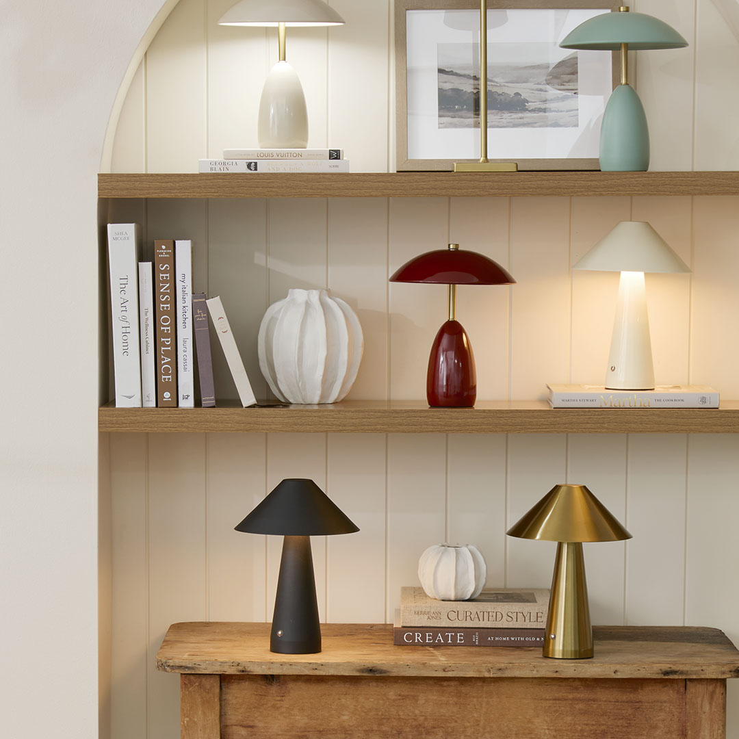 Shop Pascal LED Table Lamp - Black Online | Bed Bath N' Table