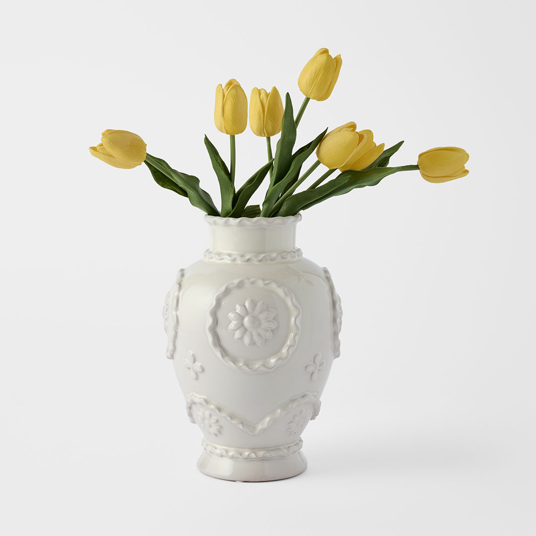 Shop Anelle Ceramic Urn Vase Online | Bed Bath N' Table