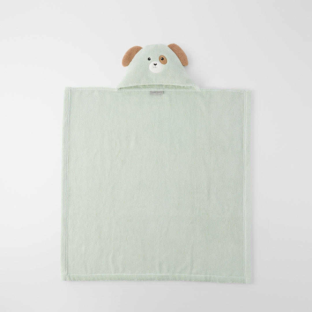 Shop Pablo Dog Baby Hooded Towel - Mint Green Online | Bed Bath N' Table
