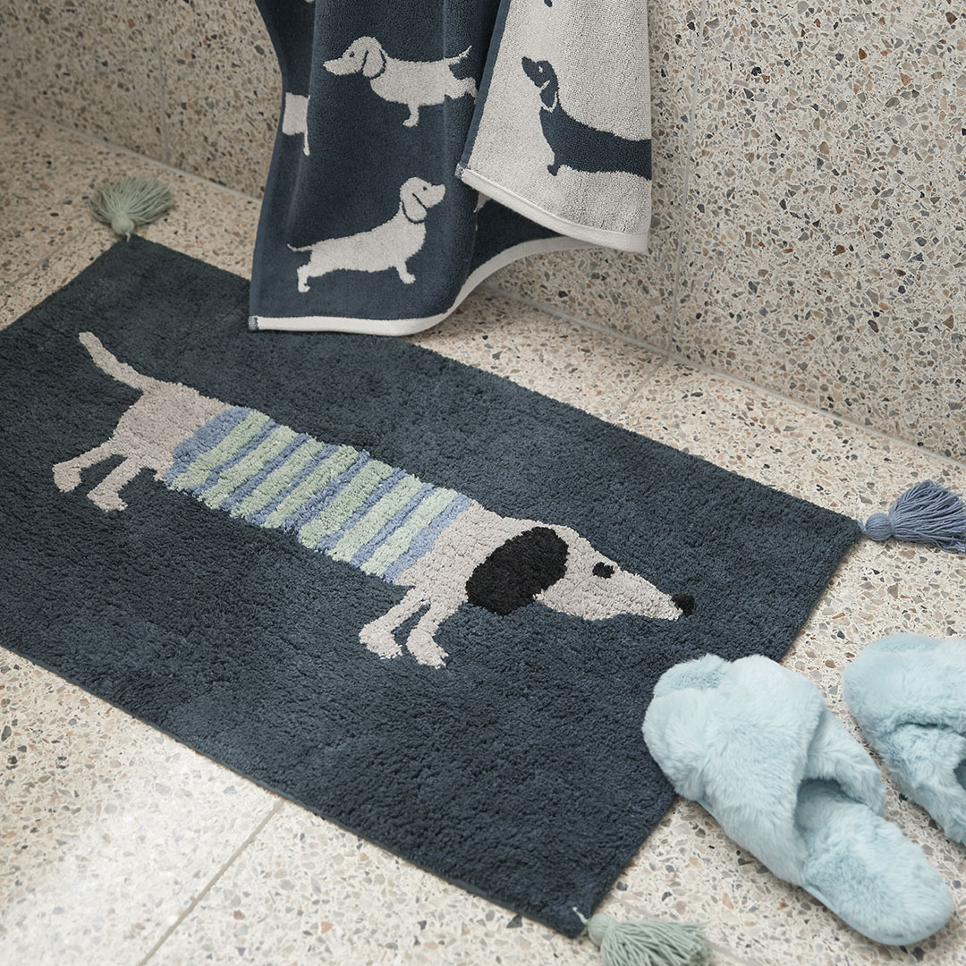 Frankie Dog Bath Mat | Bed Bath N' Table