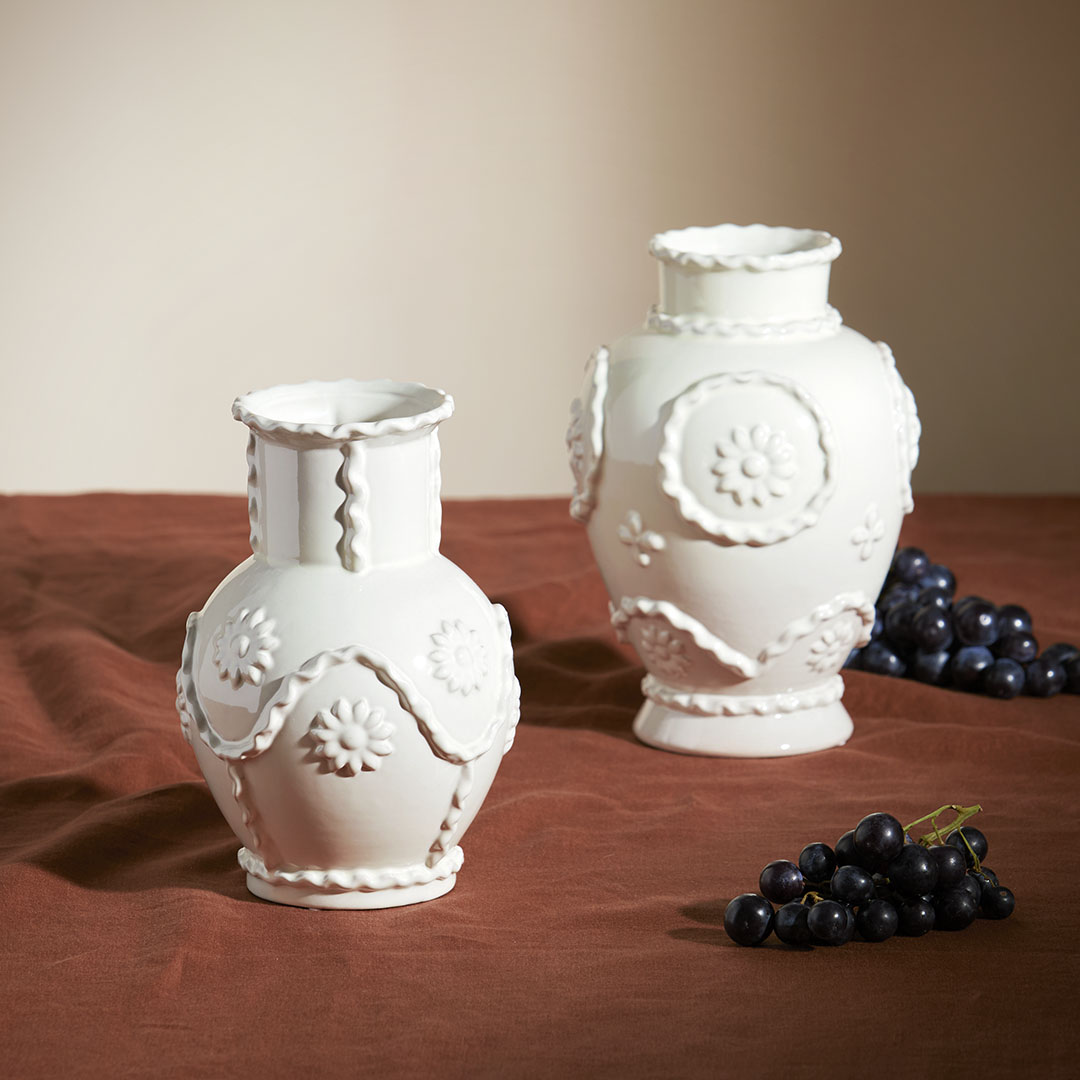Shop Anelle Ceramic Urn Vase Online | Bed Bath N' Table