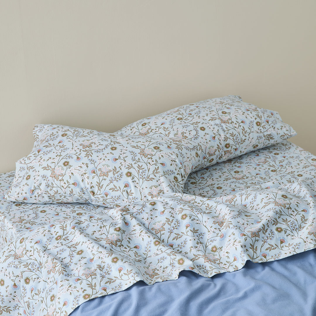 Shop Alphina Flannelette Sheet Set Online | Bed Bath N' Table