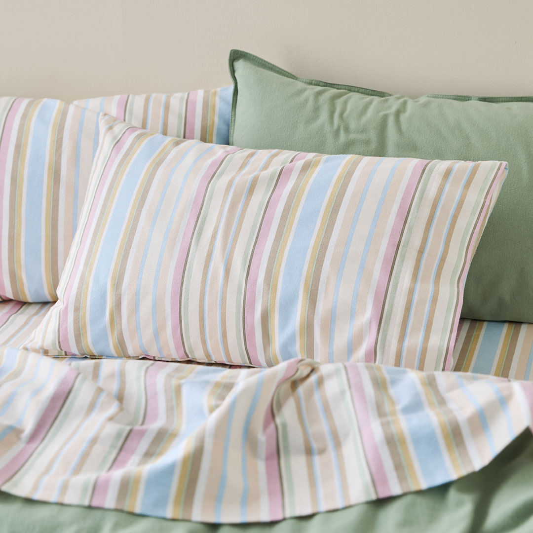 Shop Bohdi Flannelette Sheet Set Online | Bed Bath N' Table