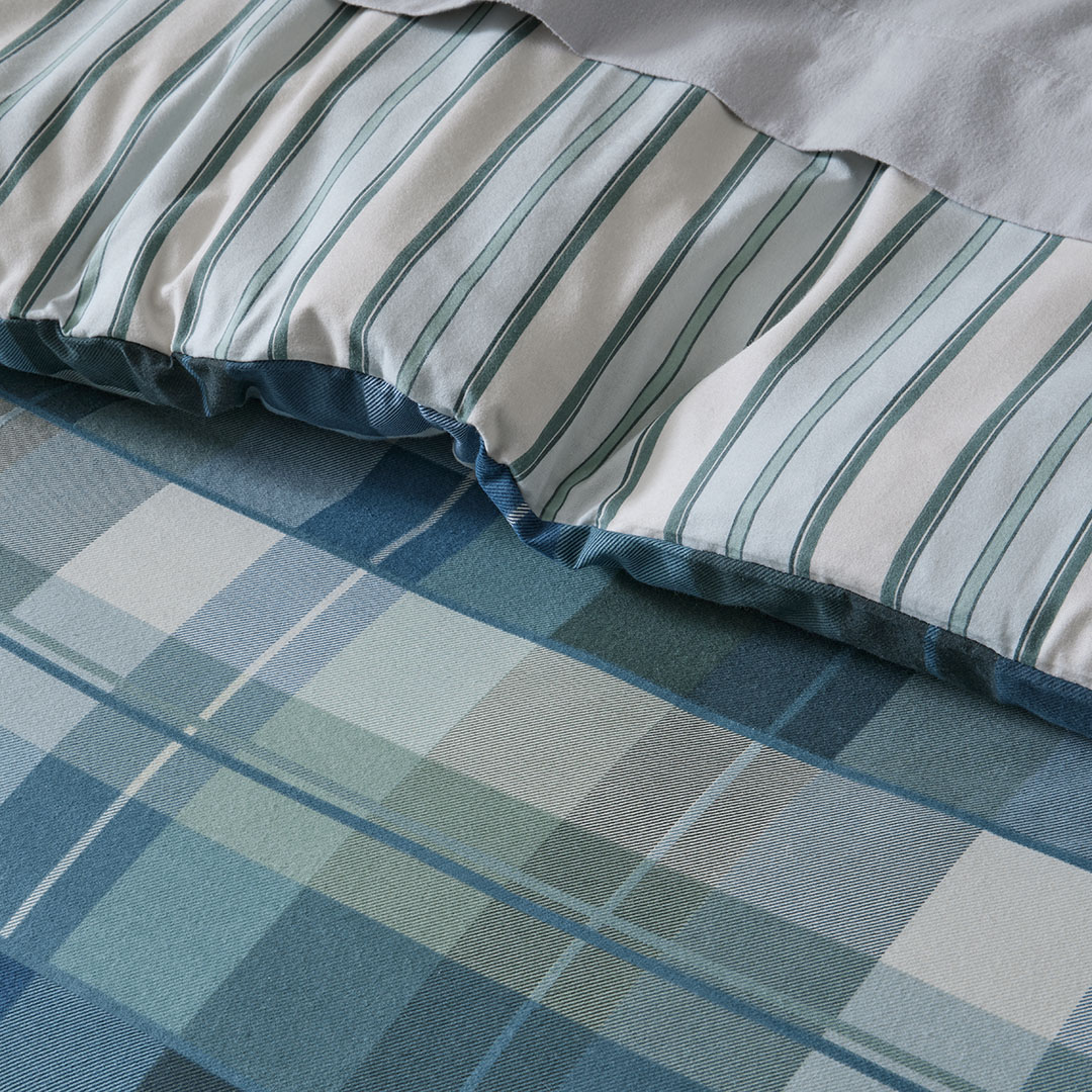 Shop Grace Flannelette Quilt Cover Set Online | Bed Bath N' Table
