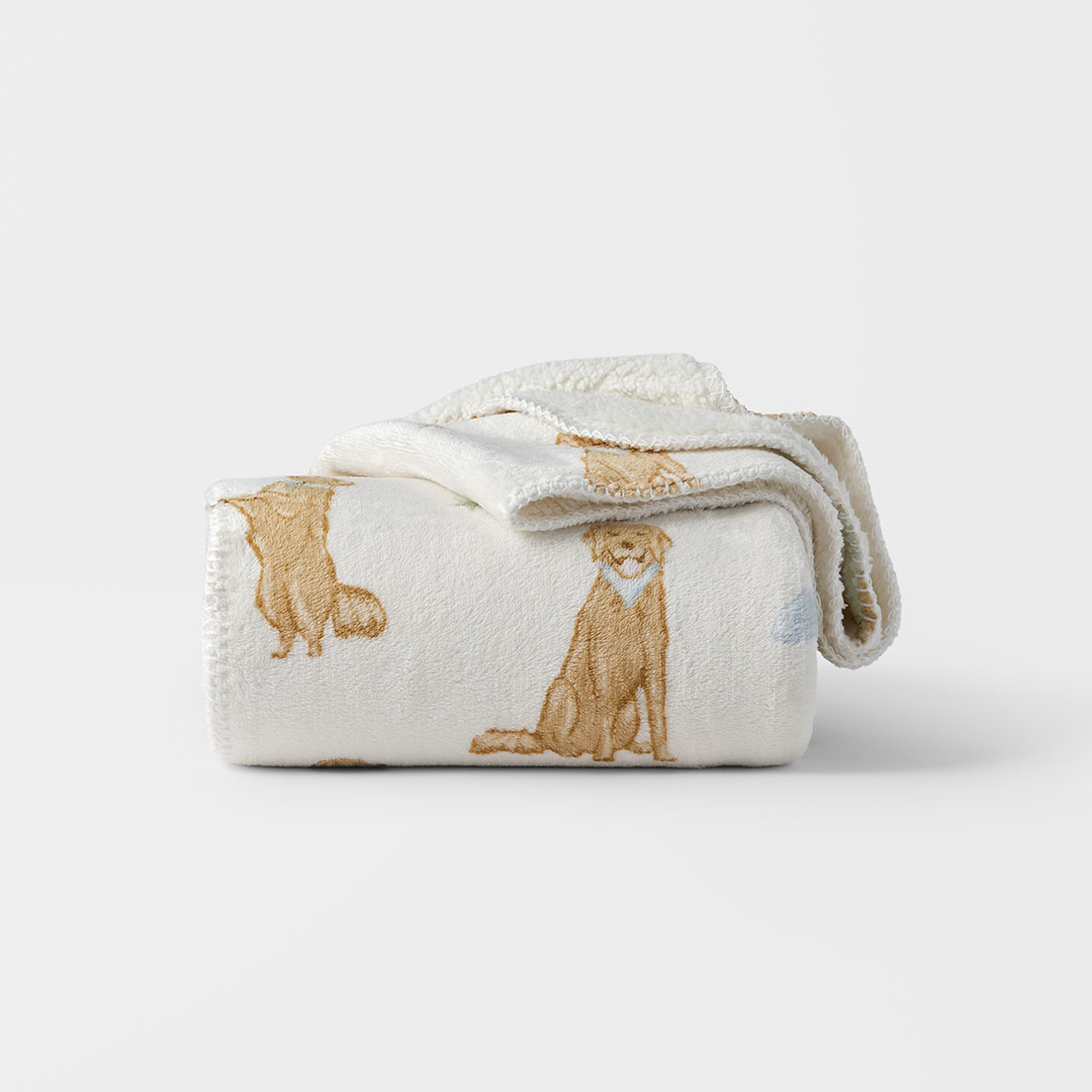 Shop Goldie Sherpa Throw Online | Bed Bath N' Table