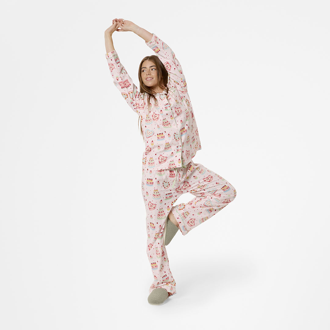 Shop Cakes Flannelette Pyjamas Online | Bed Bath N' Table