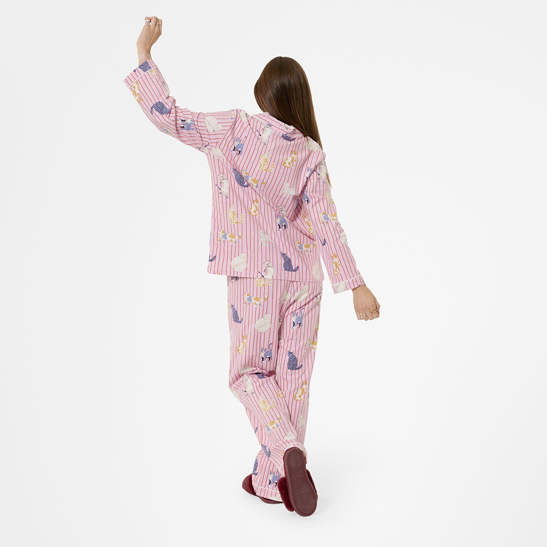 Shop Tingles Cat Flannelette Pyjamas Online | Bed Bath N' Table