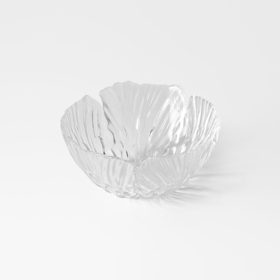 Shop Bloom Flower Glass Bowl - Clear Online | Bed Bath N' Table