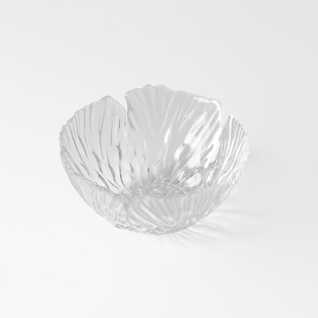 Shop Bloom Flower Glass Bowl - Clear Online | Bed Bath N' Table