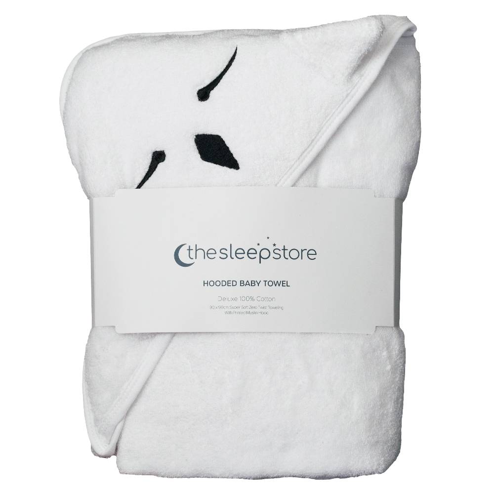 The Sleep Store Hooded Character Toddler Towel | Baby Bathtime | The ...