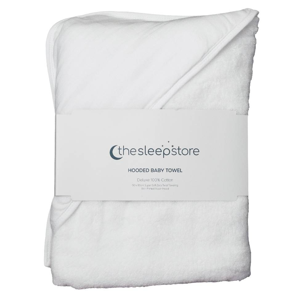 The Sleep Store Hooded Character Toddler Towel | Baby Bathtime | The ...
