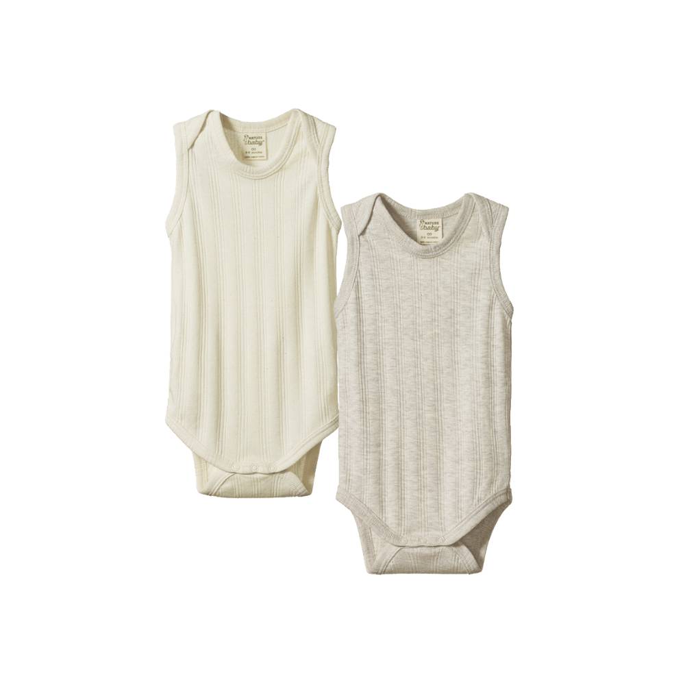 Baby & Toddler Bodysuits & Singlets | Merino & Cotton Bodysuits - Page 2
